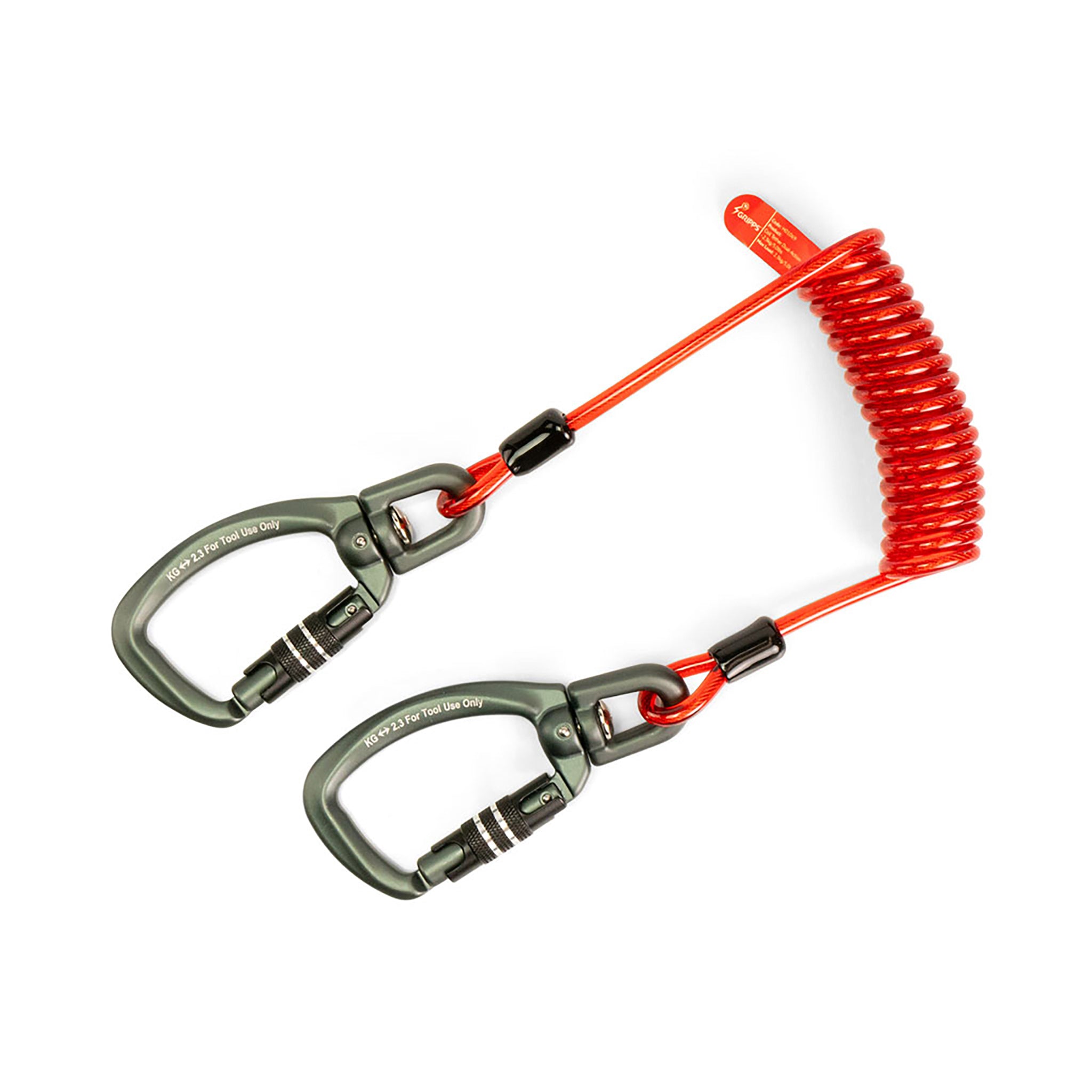 Coil Tether Dual-Action - 2.3kg / 5lb – GRIPPS Global