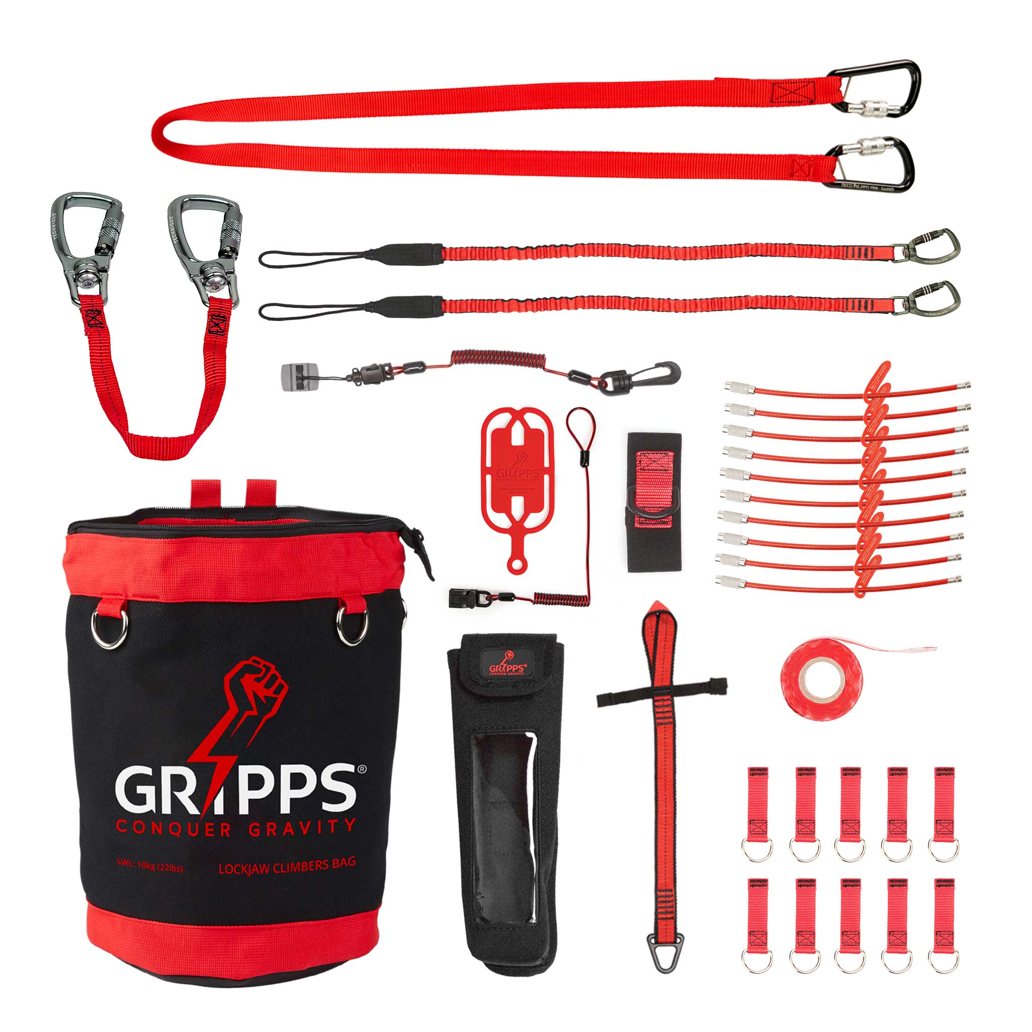 Telco Kit - Tether Your Tools & Protect Against Drops. – GRIPPS Global